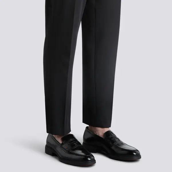 Santoni Penny Loafers