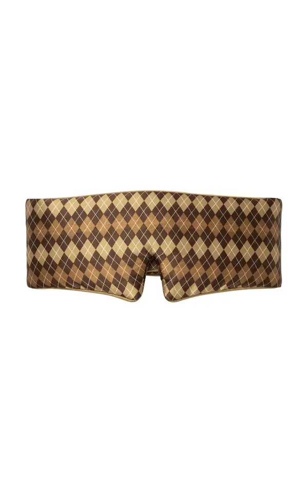Slip Blockout Sleep Mask - Brown