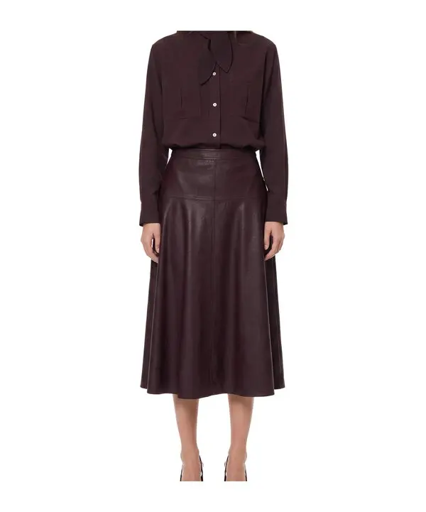 FORTE_FORTE Draped Skirt