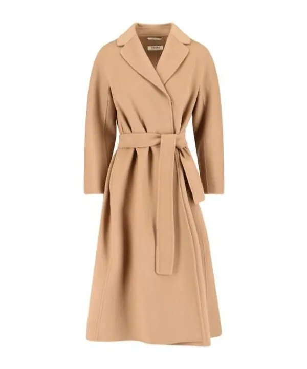 Max Mara Wool Coat - Nude