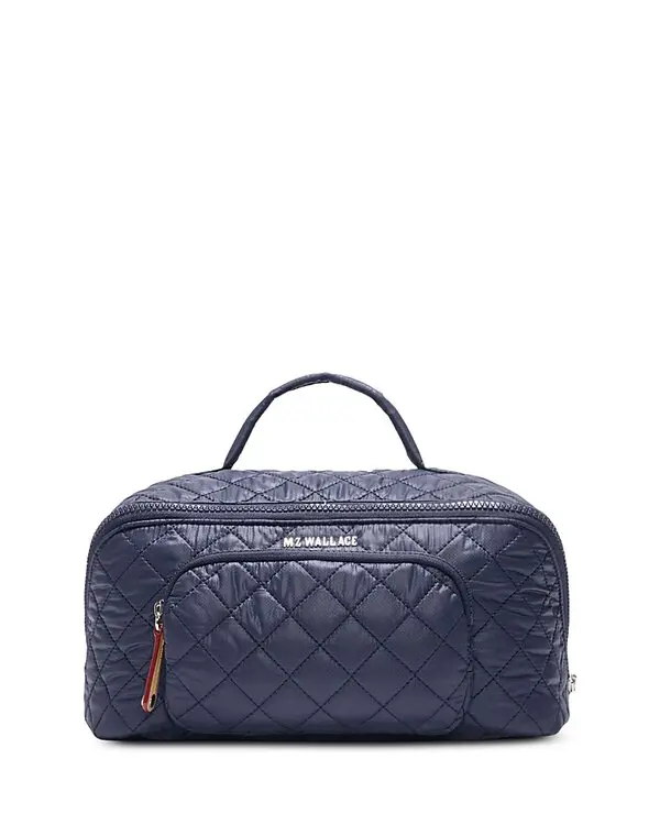 Mz Wallace Large Accordion Organizer Cosmetic Bag - Navy/apple