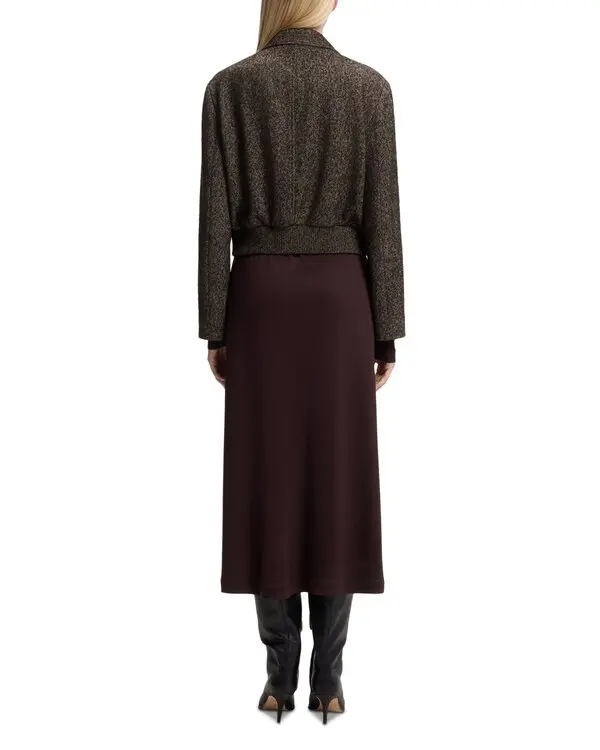 Hugo Boss Jocalenal Tweed Bomber Jacket