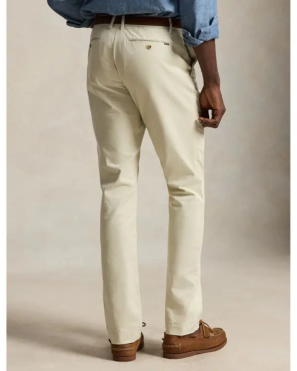 Polo Ralph Lauren Greenwich Stretch Straight Chino Pants - Basic Sand