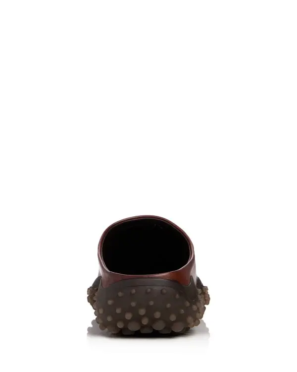 Miu Miu Leather Mule Flats