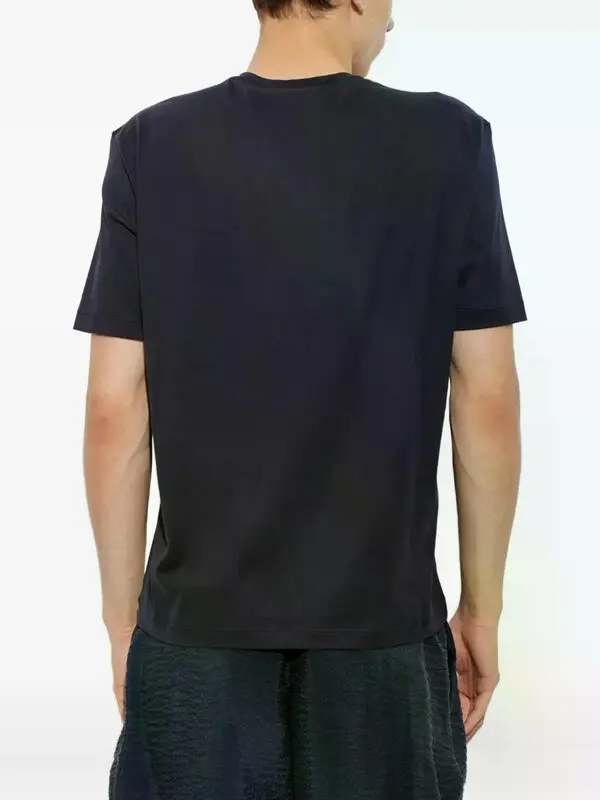 Giorgio Armani Logo-embroidered T-shirt