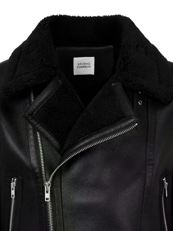 STUDIO TOMBOY Faux-leather Jacket