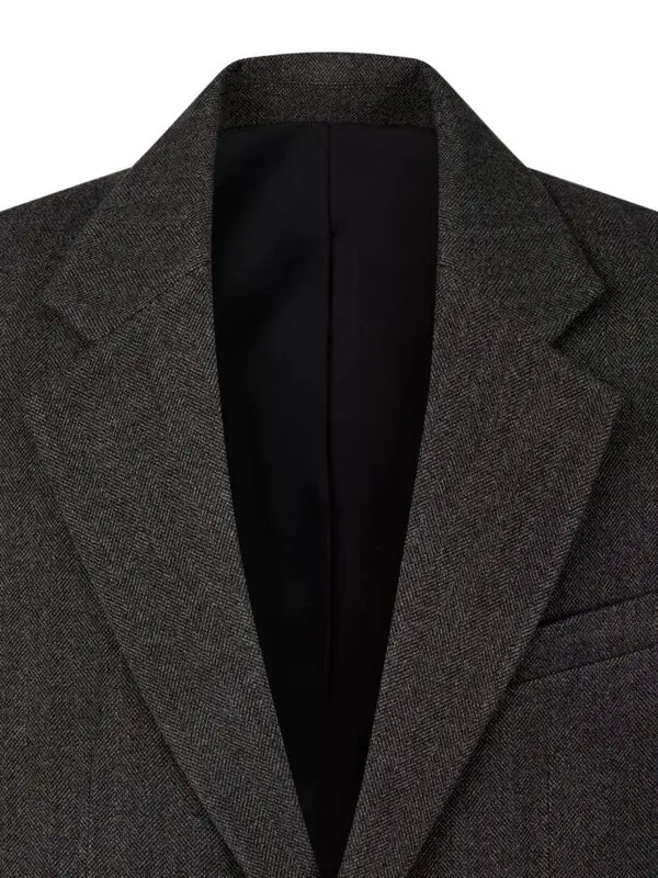 STUDIO TOMBOY Tailored Herringbone Blazer
