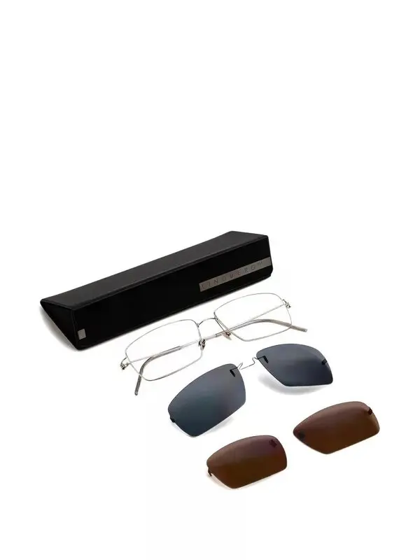 LINDBERG Precious Rim Tim Glasses - Silver