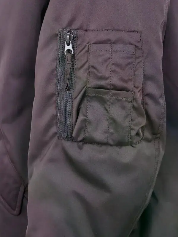 Aspesi Hooded Zip-up Parka Coat