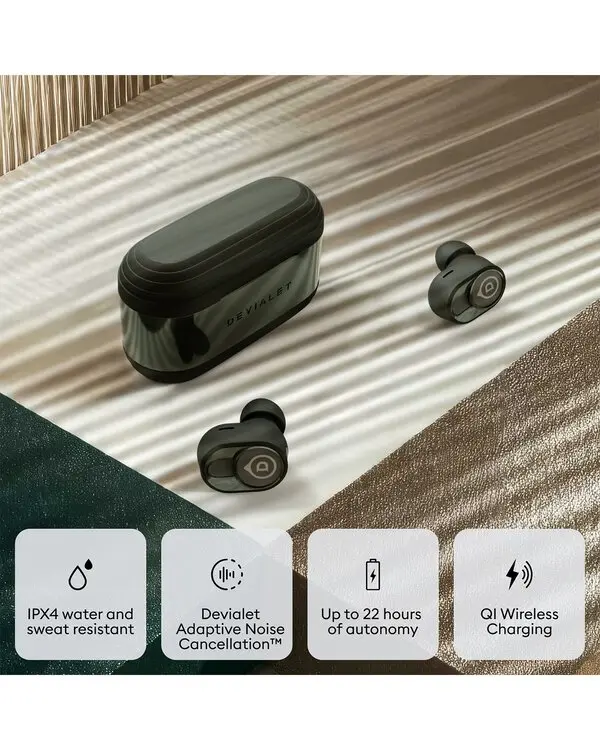 DEVIALET Gemini Ii True Wireless Earbuds - Deep Forest