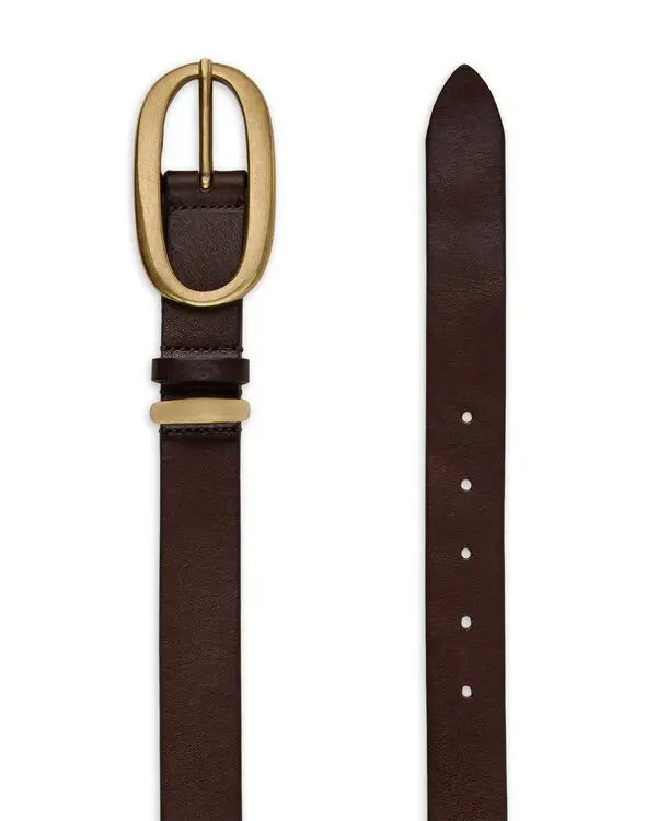 Ba&sh Bastian Leather Belt - Brown