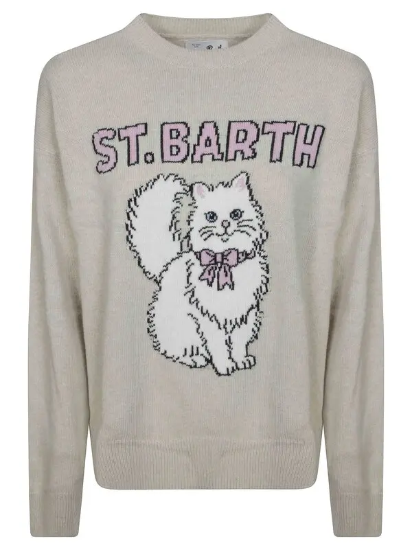 MC2 SAINT BARTH Tessa Mini Crewneck Sweater