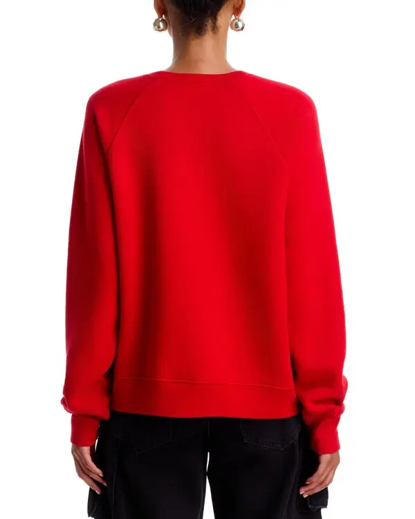 WILLY CHAVARRIA Diablo Raglan Standard Crewneck Sweatshirt