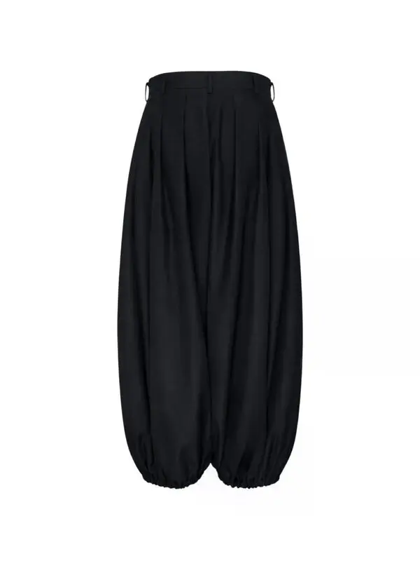 Comme Des Garçons Pleated Balloon Pallazo Pants