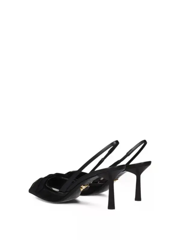 Prada Bow-detail Slingback Pumps