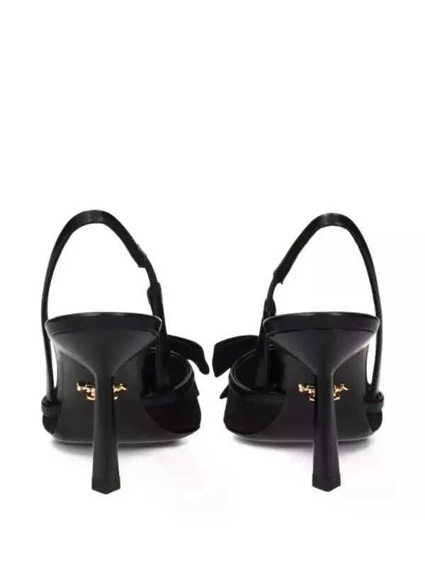 Prada Bow-detail Slingback Pumps