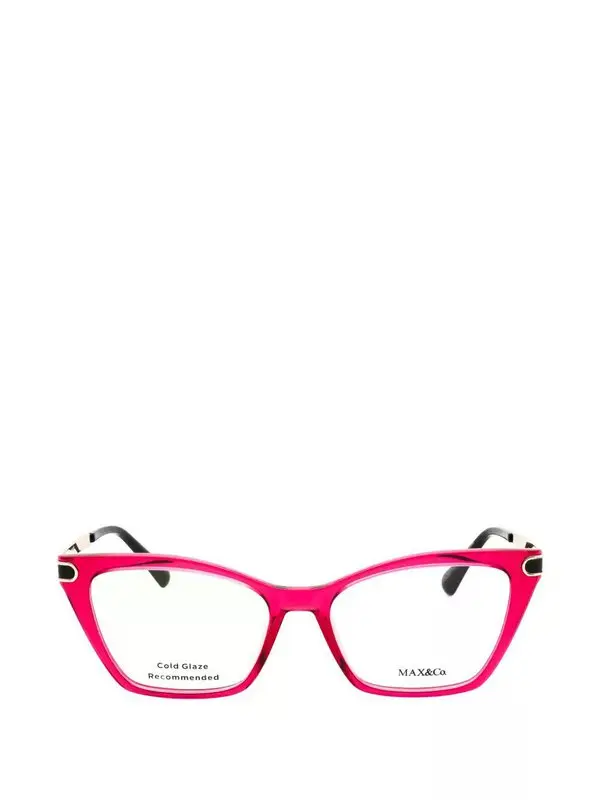 MAX&CO. Cat-eye Frame Glasses - Pink