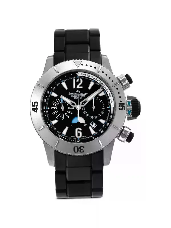 JAEGER-LECOULTRE Master Compressor Diving Chronograph 44mm Watch - Black