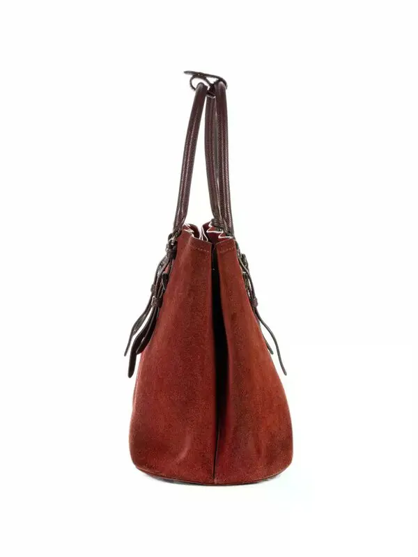 Prada Double Handle Tote Bag