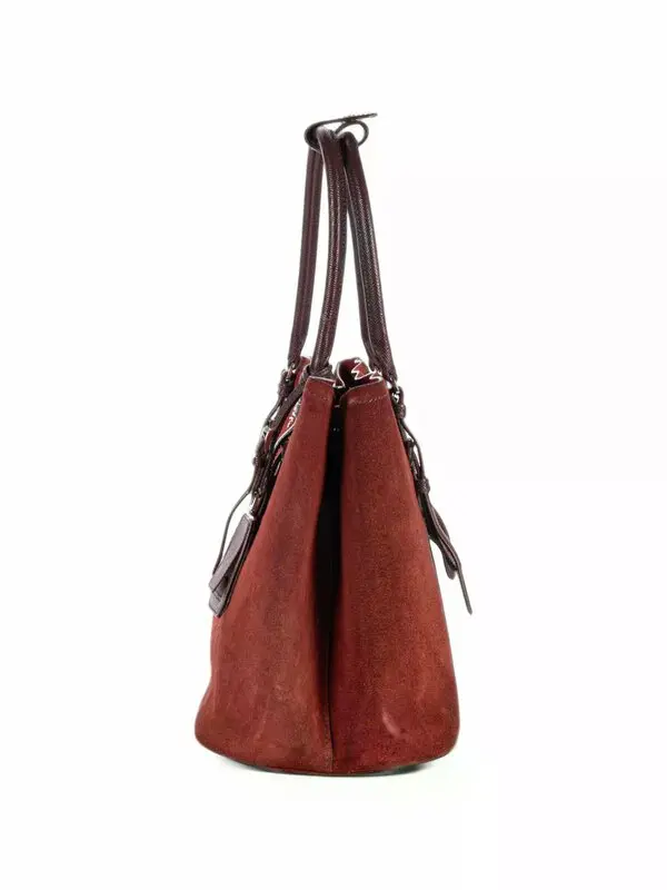 Prada Double Handle Tote Bag