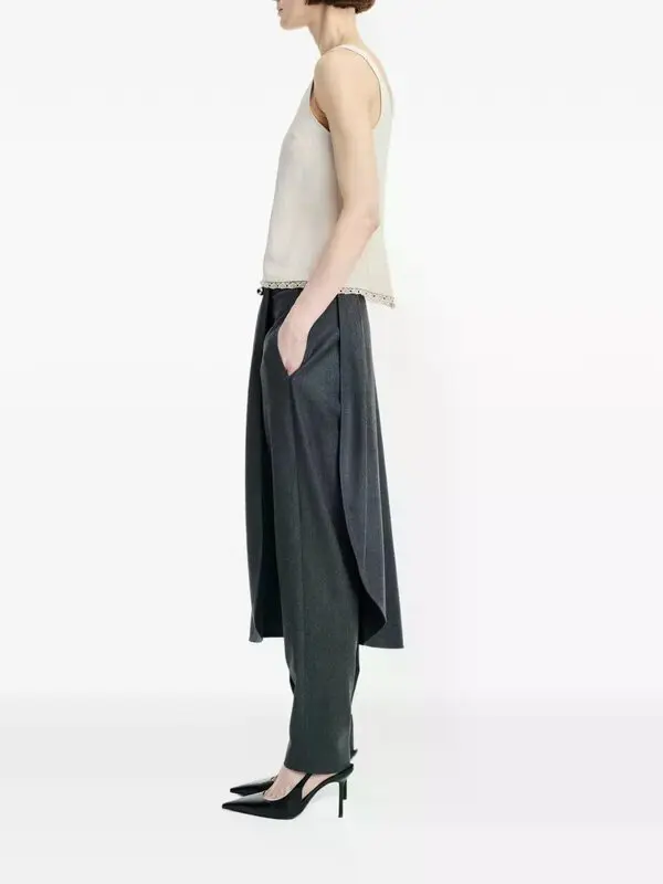 Maria Mcmanus Lace Edge Scoop Cami Sleeveless Blouse