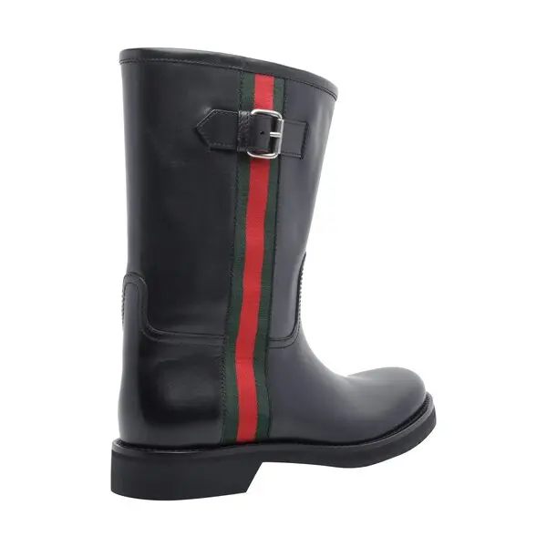 Gucci Web Tape Booties