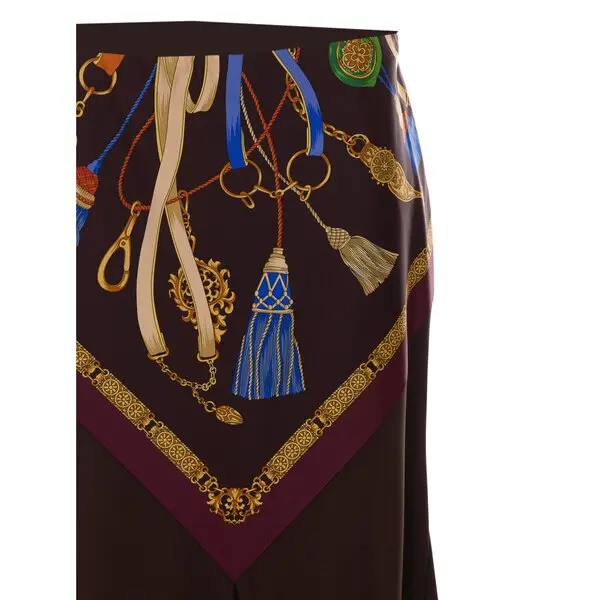 Etro Printed Long Skirt
