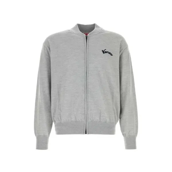 Kenzo Grey Sweaters & Knitwear Cardigans - Gray