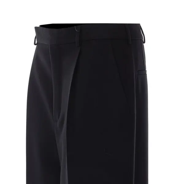 Saint Laurent Grain De Poudre Pants