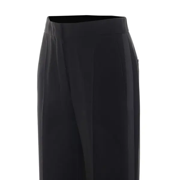 Max Mara Eliseo Smoking Cady Pants - Black