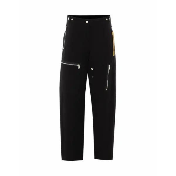Fendi Parachute Canvas Cargo Pants - Black