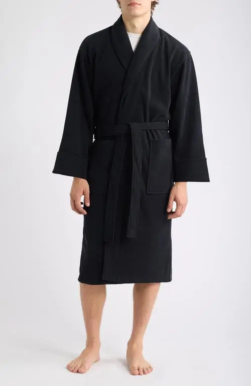 Daniel Buchler Fleece Shawl Collar Robe