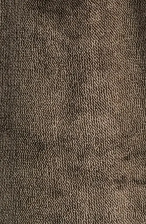 Daniel Buchler Plush Heathered Robe - Hickory