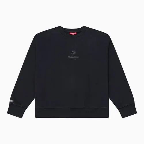Mitchell & Ness Miami Dolphins Core Essentials Micro Logo Fleece Sweatshirt - Black