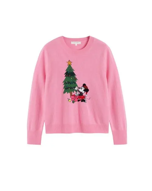 Chinti & Parker Wool-cashmere Minnie Christmas Sweater