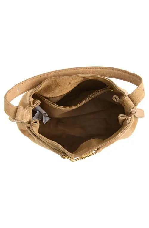 Mango Chus Leather Bucket Bag