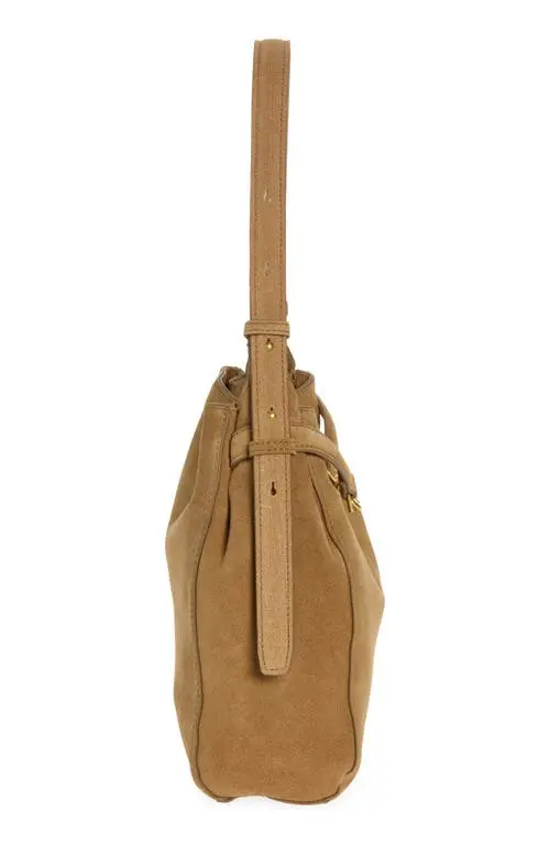 Mango Chus Leather Bucket Bag