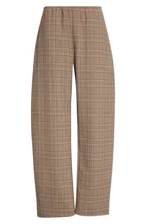 LESET Mia Plaid Pocket Straight Leg Pants
