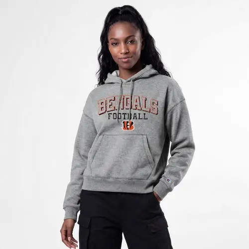 Champion Cincinnati Bengals Triumph Tri-blend Hoodie - Gray