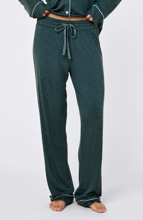 PAPINELLE Kate Tencel Modal Pajamas - Deep Emerald