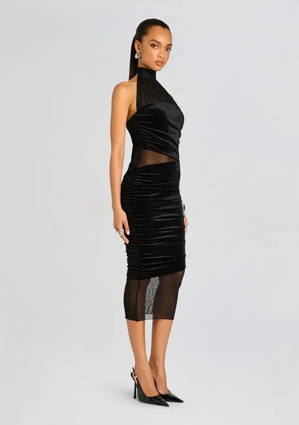 SEROYA Avantika Velvet Dress