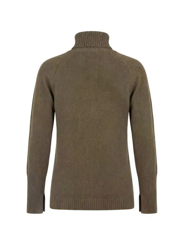 THE (ALPHABET) Roll-neck Cashmere Sweater
