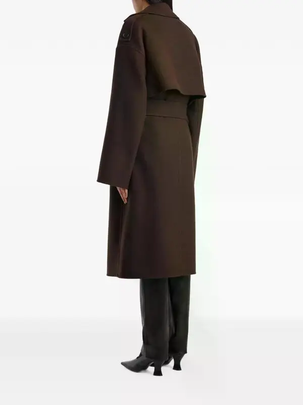Khaite Manston Coat In Dark