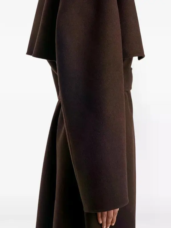 Khaite Manston Coat In Dark