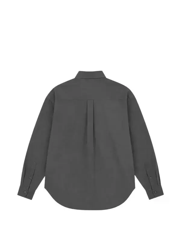 RIER The Charcoal Button-down Poplin Shirt