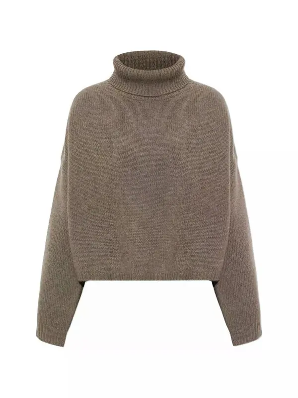 LISA YANG Zelrina Turtleneck Sweater - Brown
