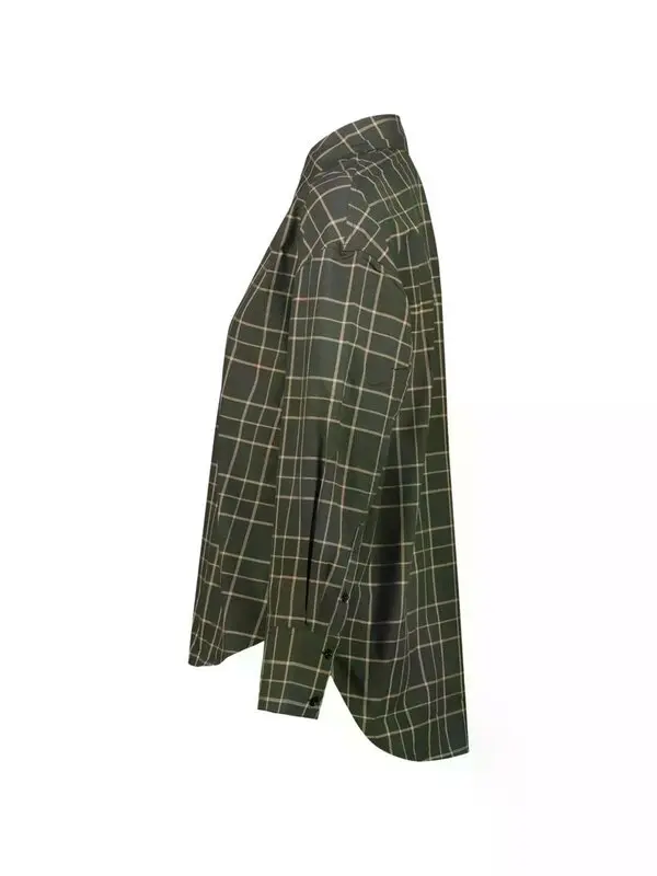 TOTEME Boxy Shirt Pine - Green