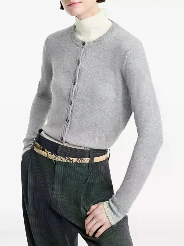 Maria Mcmanus Mm Baby Lace-trimmed Cardigan