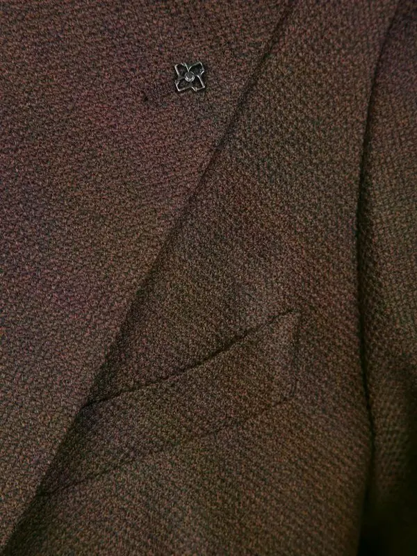 Tagliatore Peak-lapel Single-breasted Blazer