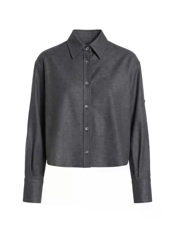 Maria Mcmanus Button-up Cropped Shirt